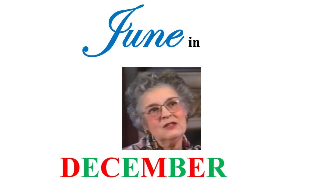 "June in December" Tree Honors June Kennedy at Festival of Trees in ...