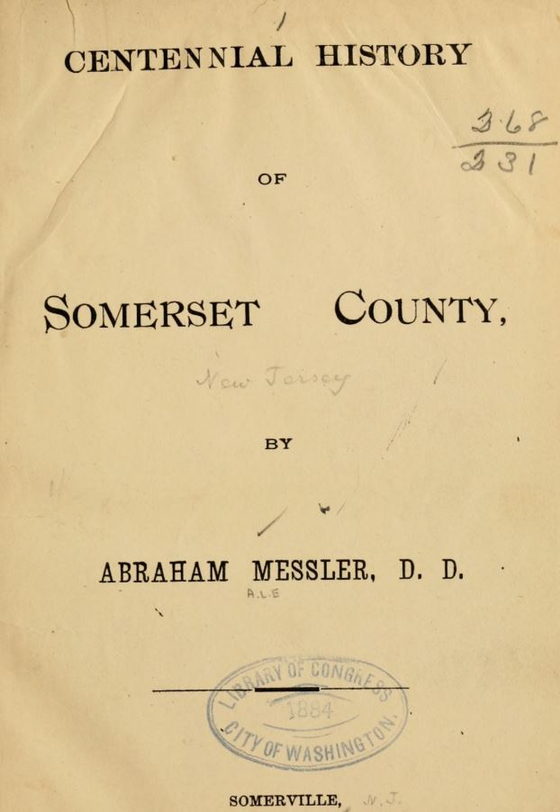 Somerset History - Two Historic Books - Mr. Local History Project