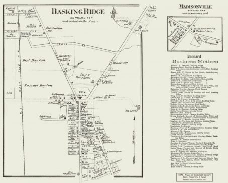 Historic Basking Ridge Village Walking Tour Scholarship Fundraiser - Mr. Local History Project