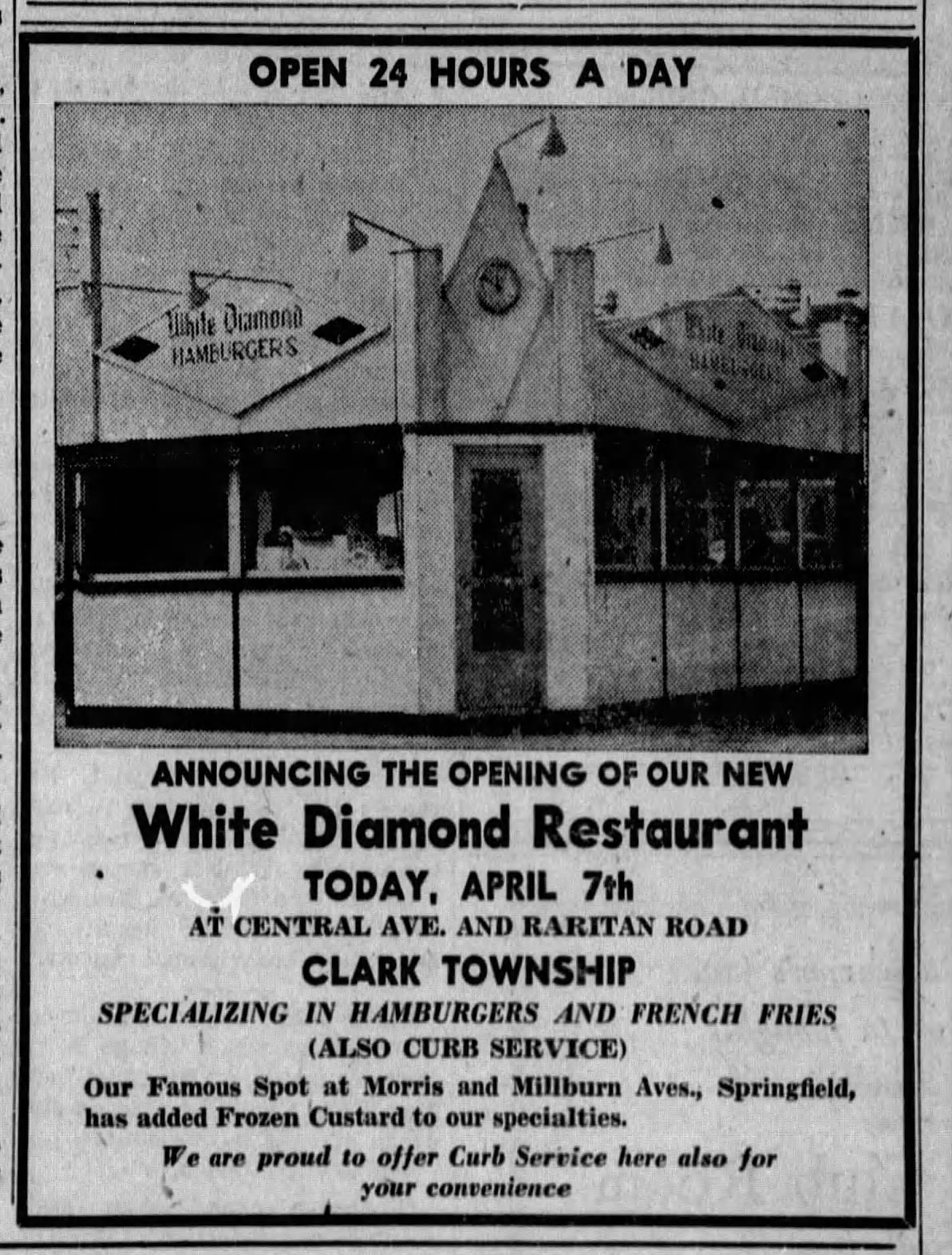 The White Diamond Chain - New Jersey Burger Royalty - Mr. Local History Project