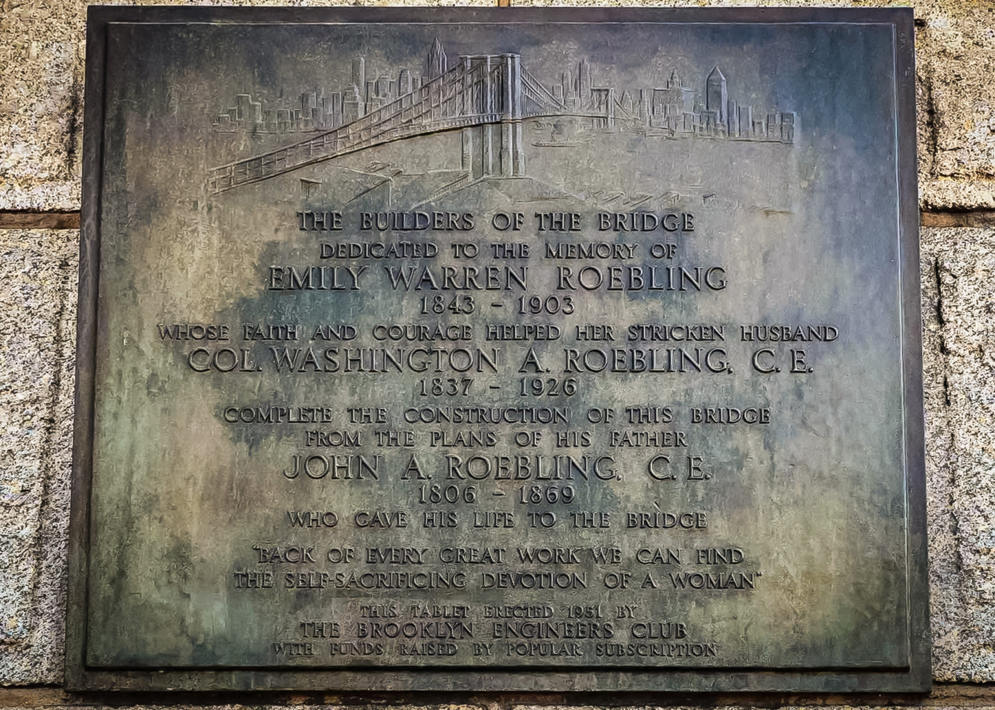 Retrospective: Bernardsville's Roebling Family and Their Brooklyn ...