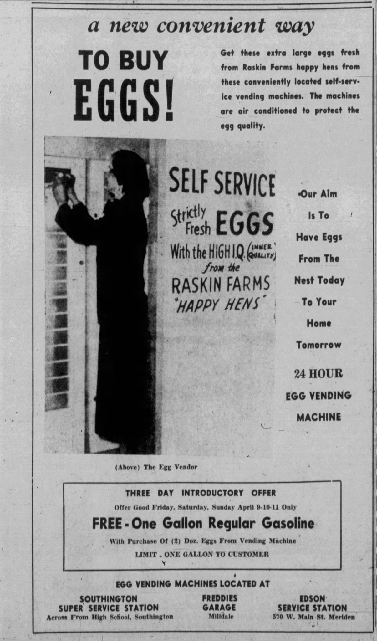NOW SAVED - The EggOmat in Warren Township, New Jersey - Mr. Local ...