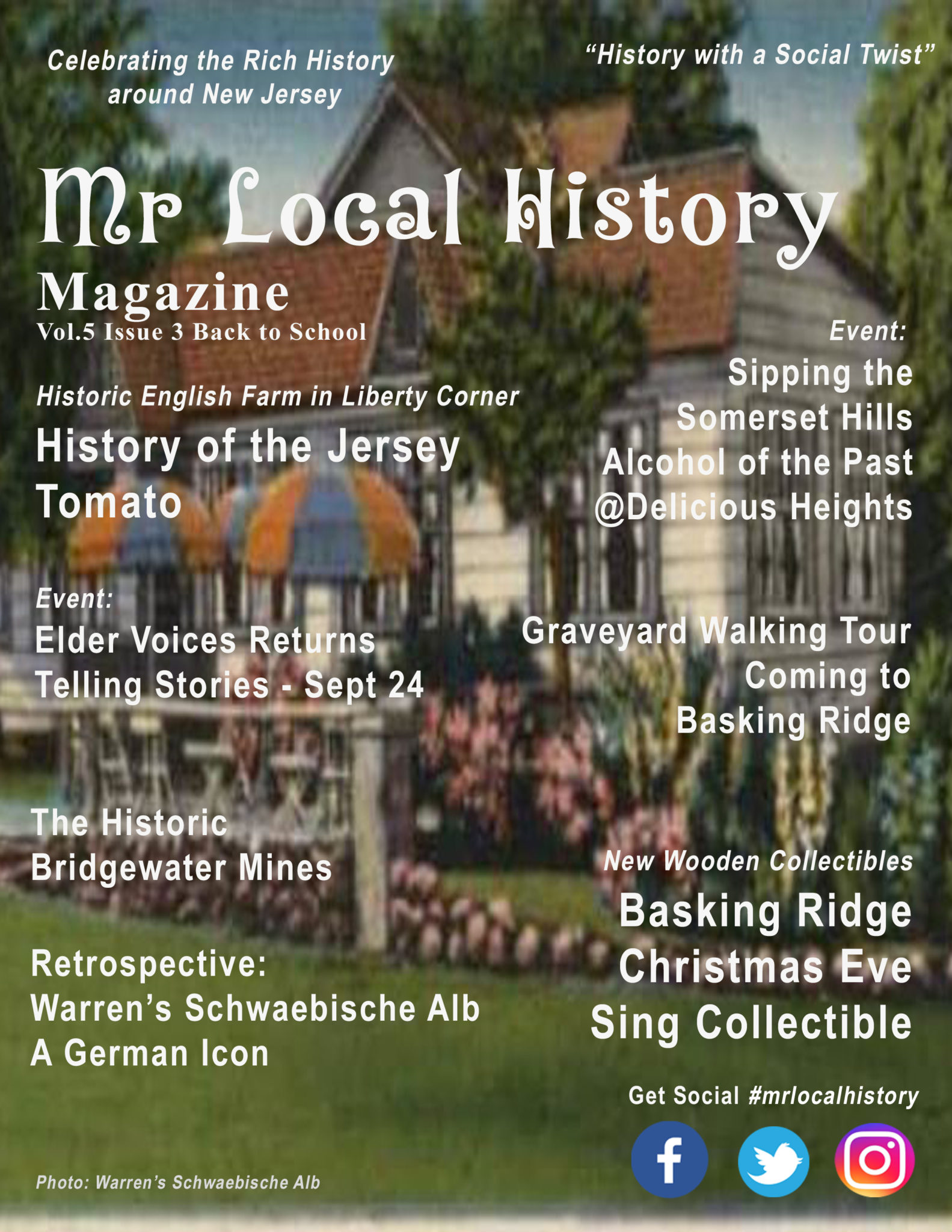 Mr. Local History 2023 Fall Back to School Magazine Vol 5. Issue 3 - Mr. Local History Project